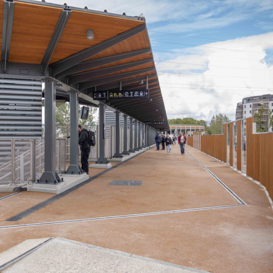 Ouverture de la halte TER de Talence-Médoquine